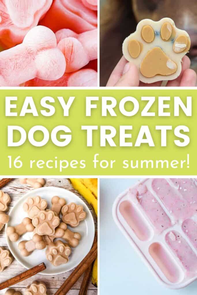 16 Frozen Dog Treats Recipes To Keep Your Pup Cool This Summer | It's A ...